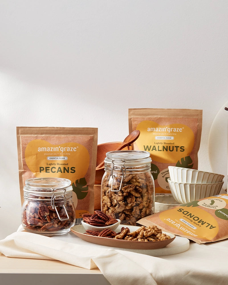 All Natural 3-In-1 Nuts & Seeds Bundle – Amazin Graze Hong Kong
